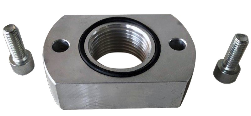 Kit brida aluminio H1” rectangular · Mangueras, tubos, bridas, racores ...